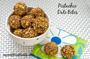 Pistachio Date Bites - My Real Food Family